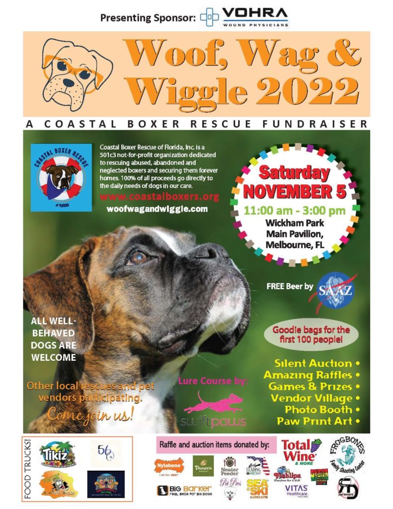 Woof Wag and Wiggle 2022 - Golden Retriever Rescue of Mid Florida